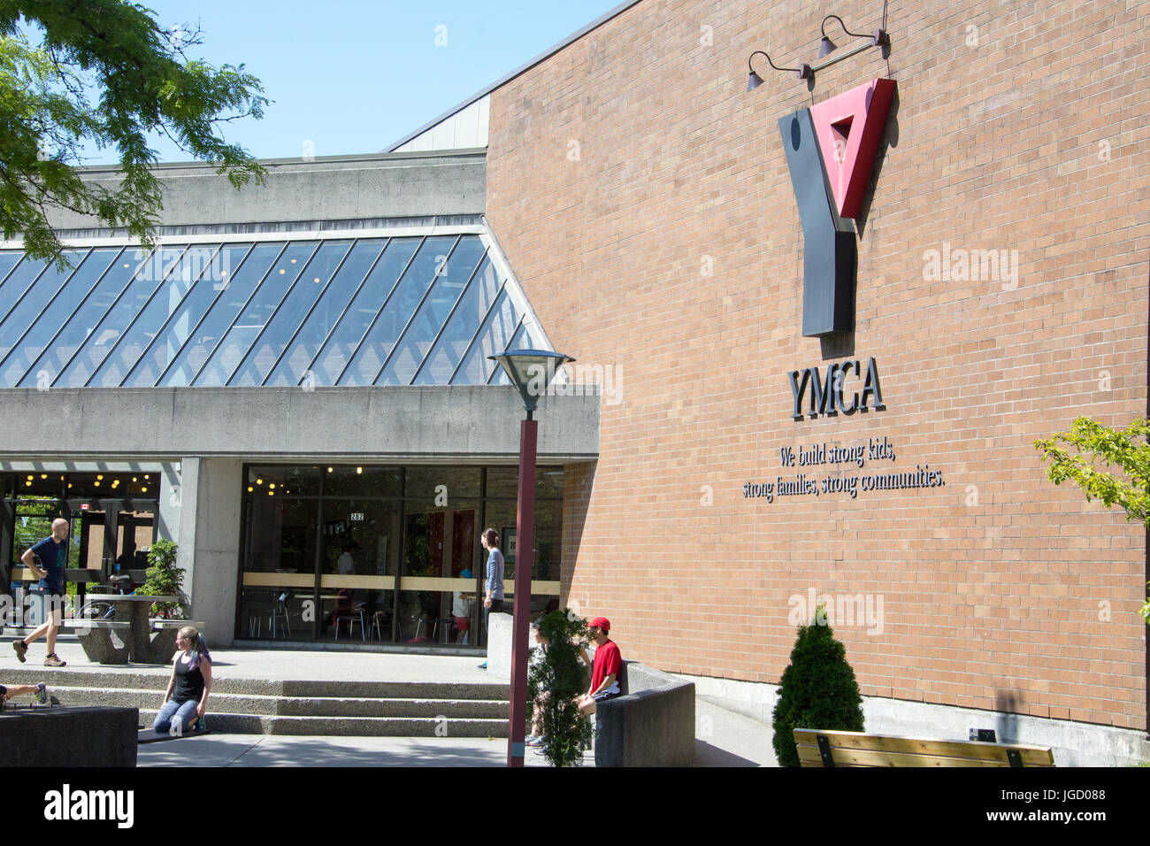 YMCA in Vancouver, Canada Stock Photo - Alamy