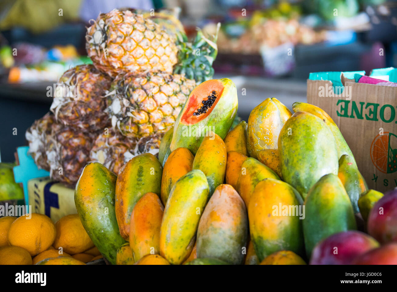 Africa mozambique fruit hi-res stock photography and images - Alamy