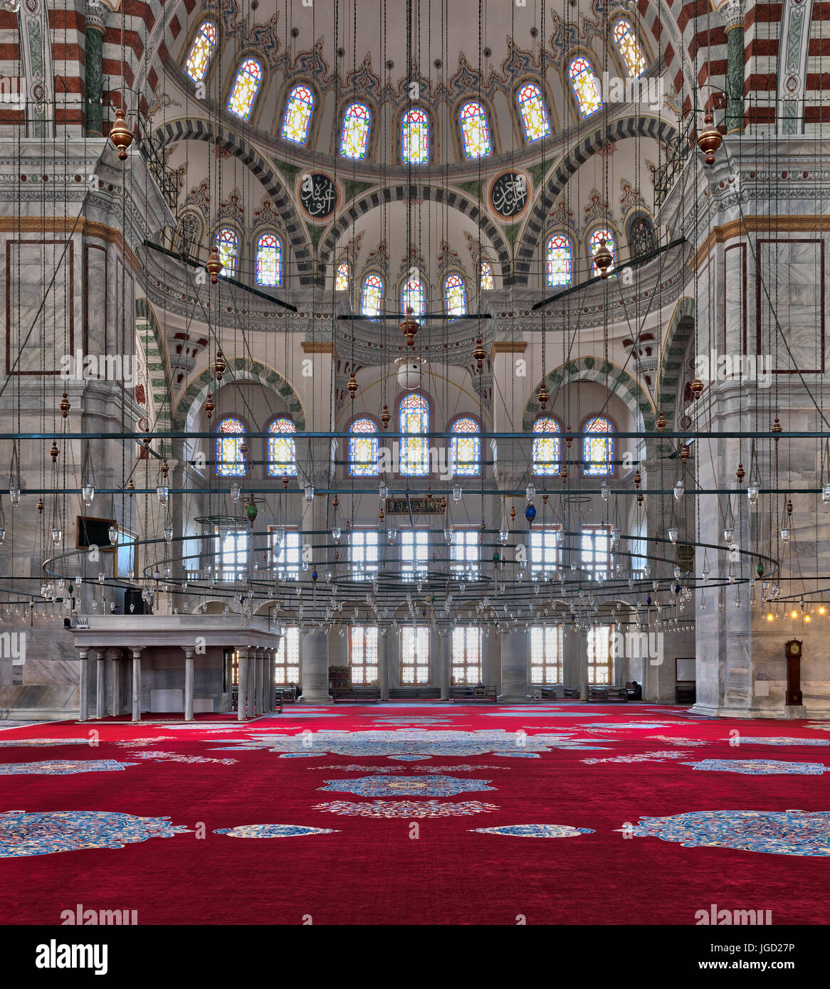 Fatih Mosque, a public Ottoman mosque in the Fatih district of Istanbul ...