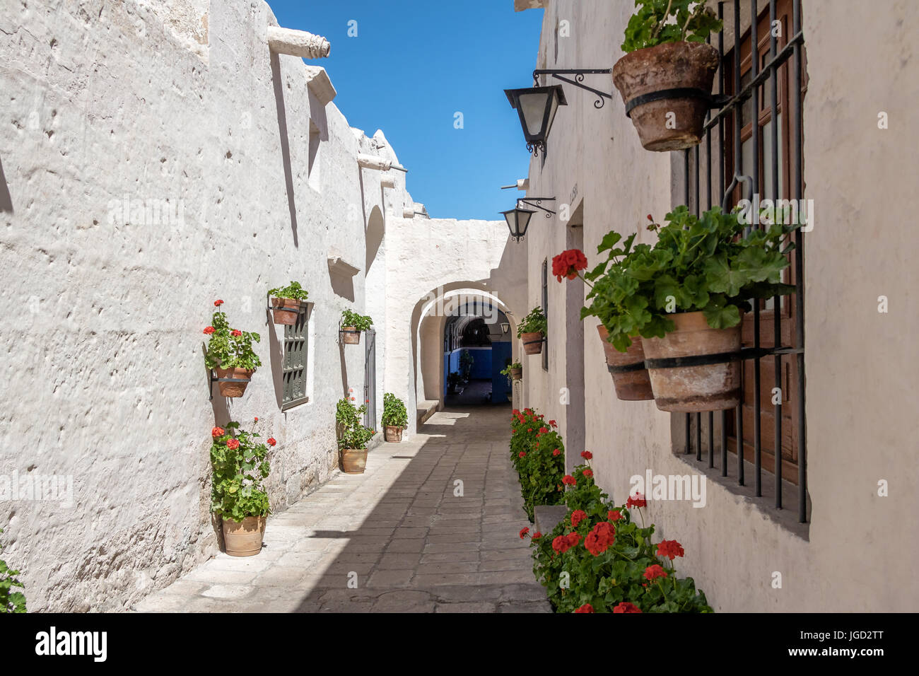 Santa Catalina Monastery - Arequipa, Peru Stock Photo - Alamy