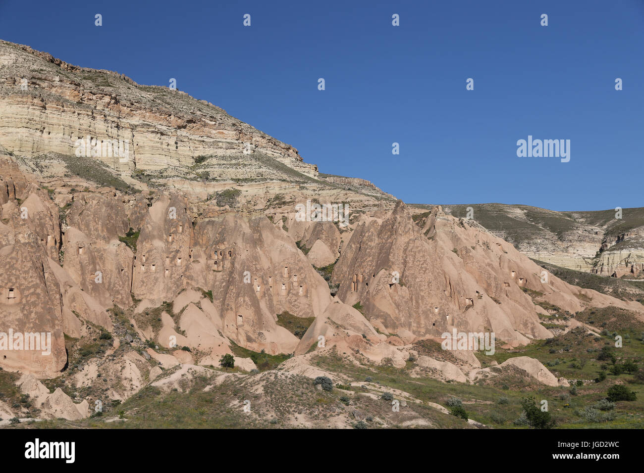 Rose Valley in Cavusin Village, Cappadocia, Turkey Stock Photo - Alamy