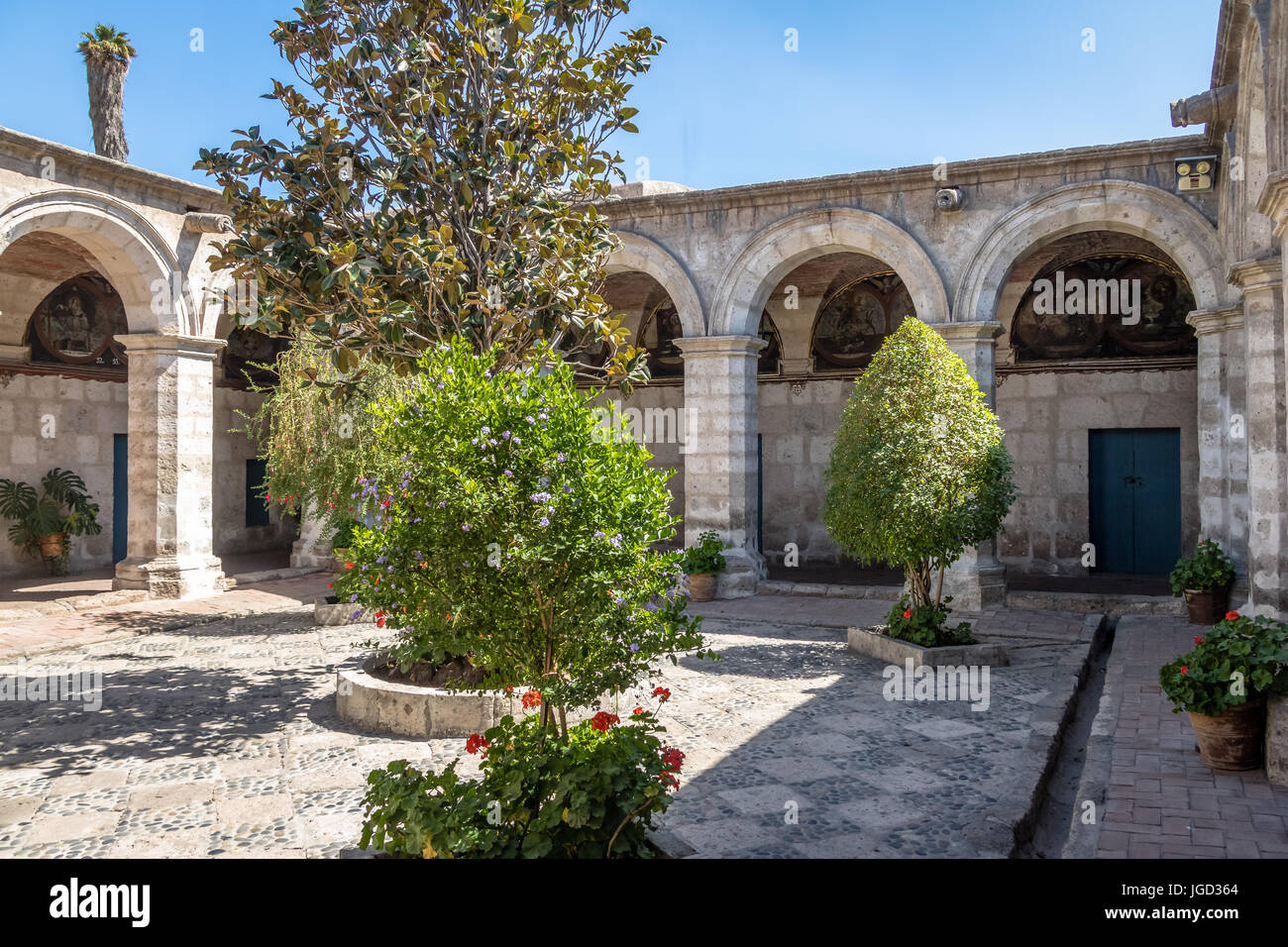 Santa Catalina Monastery - Arequipa, Peru Stock Photo - Alamy