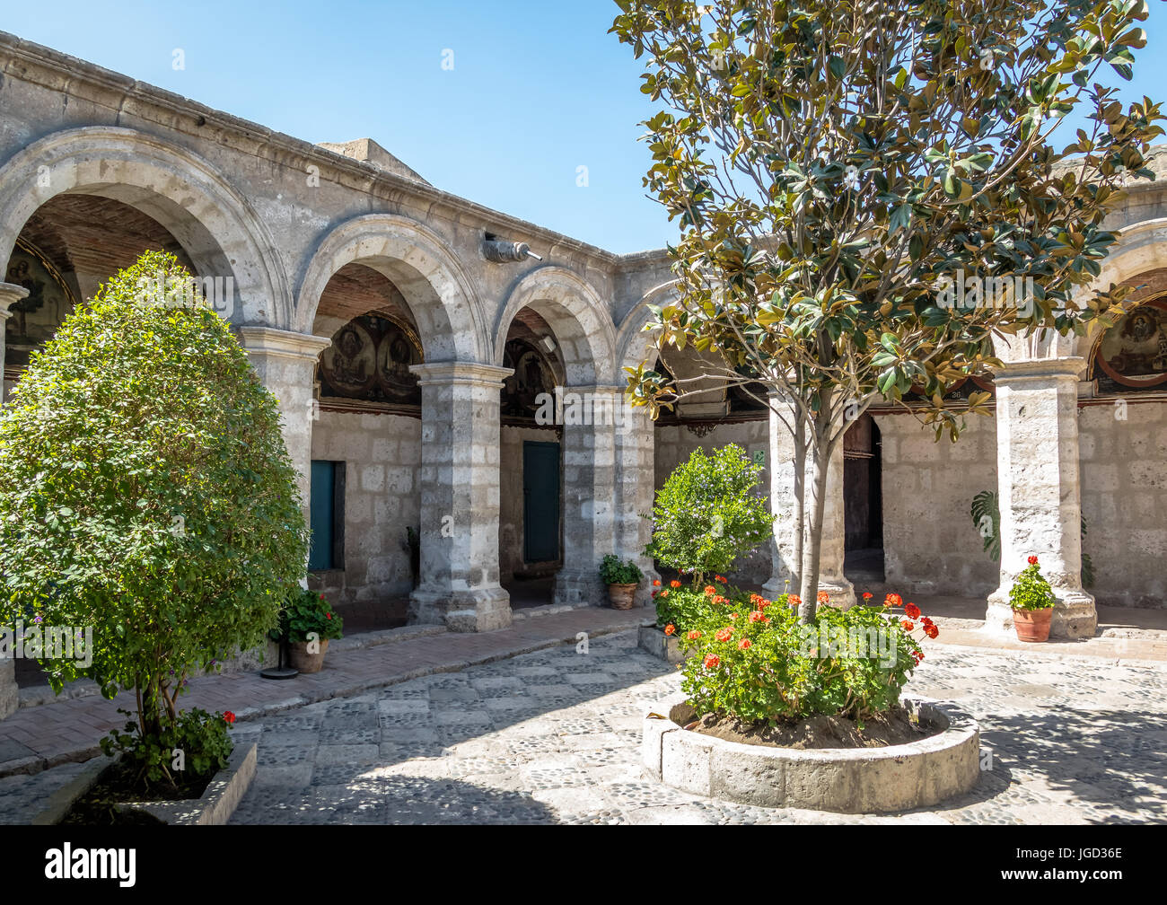 Santa Catalina Monastery - Arequipa, Peru Stock Photo - Alamy