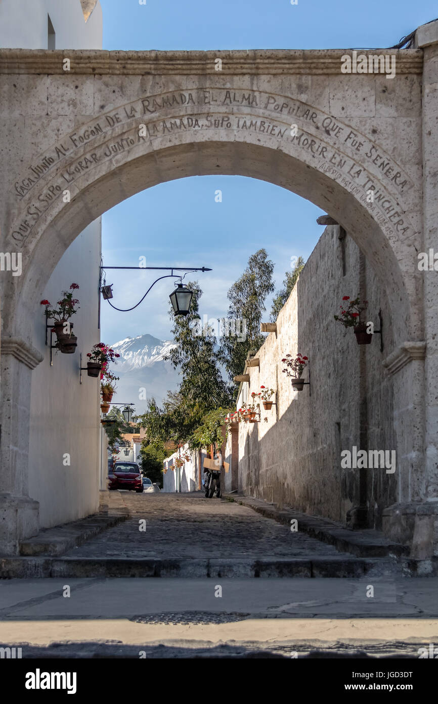 Arch peru hi-res stock photography and images - Alamy