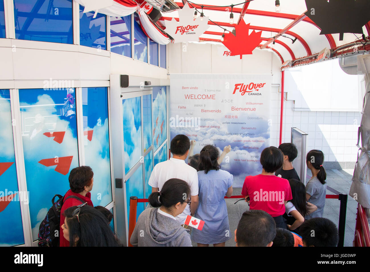 FlyOver Canada, one of Vancouver's most popular tourist activites ...