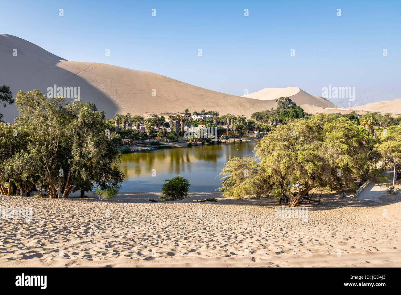 Huacachina Oasis - Ica, Peru Stock Photo - Alamy
