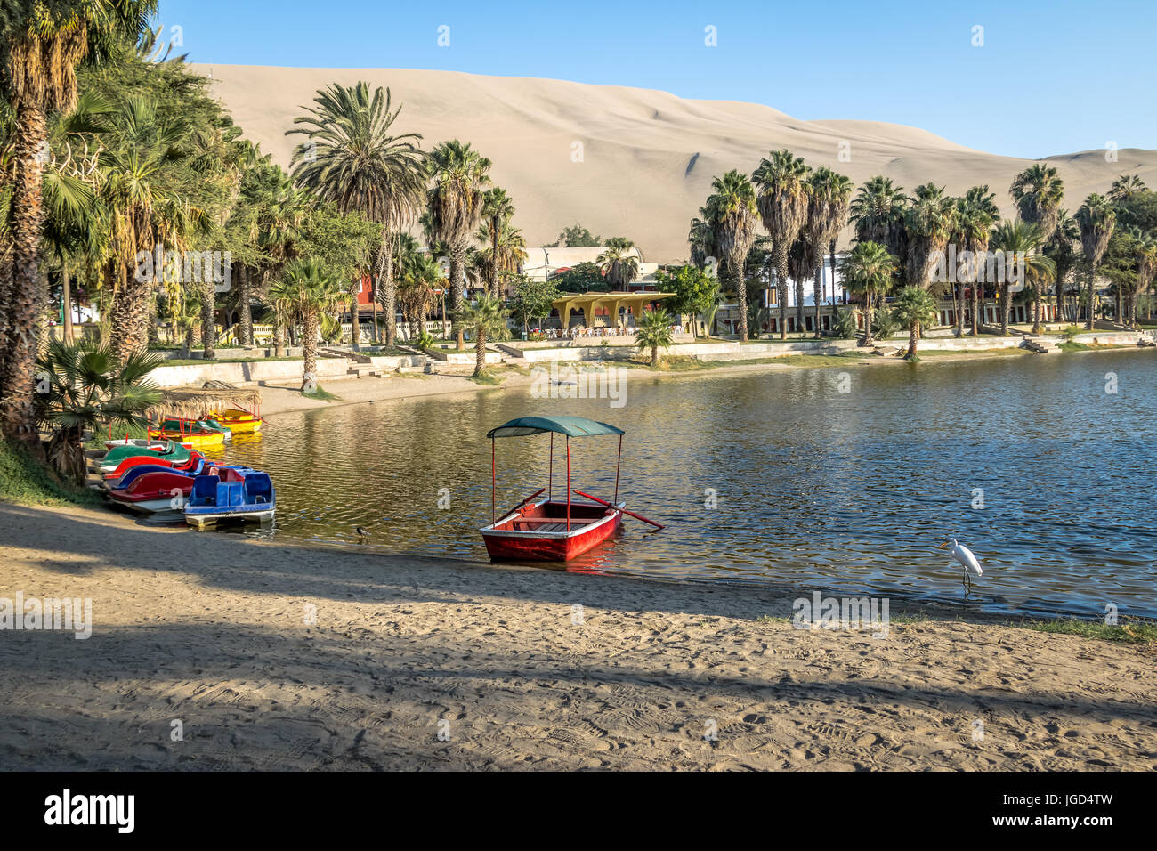 Huacachina Oasis - Ica, Peru Stock Photo - Alamy