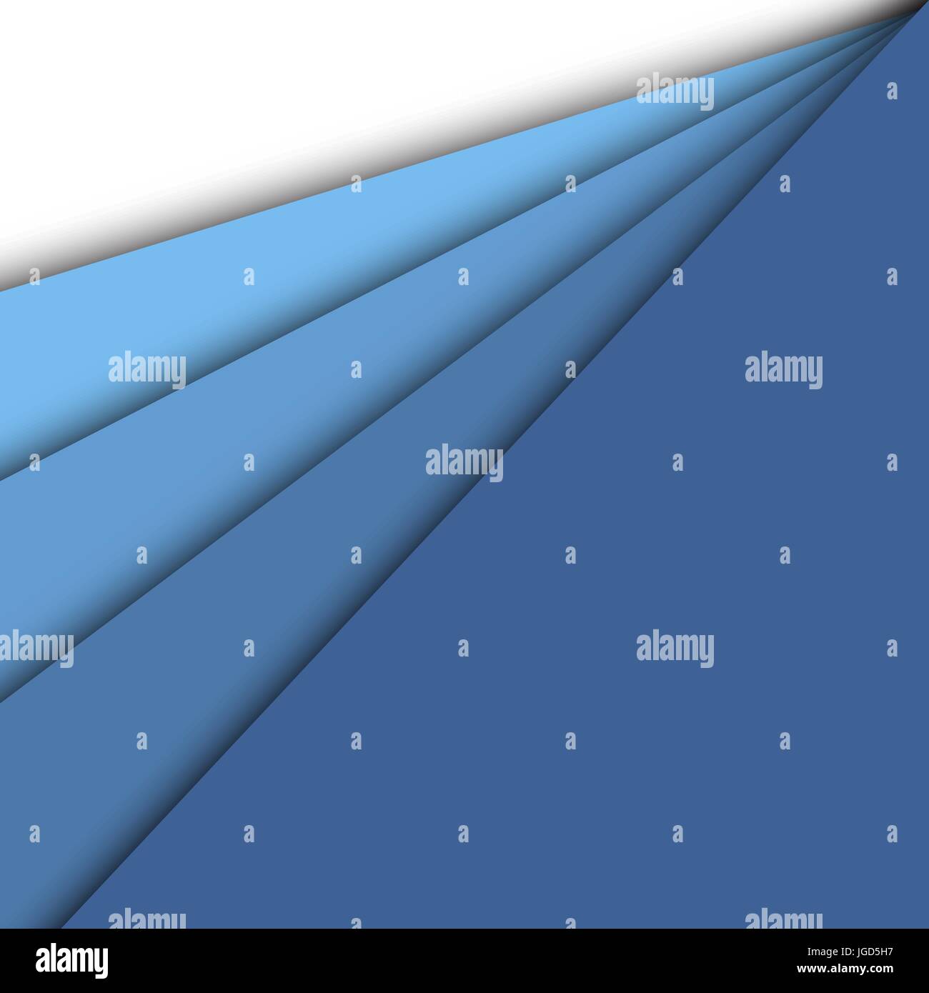 Blue paper overlapping abstract background Stock Vector Image & Art - Alamy