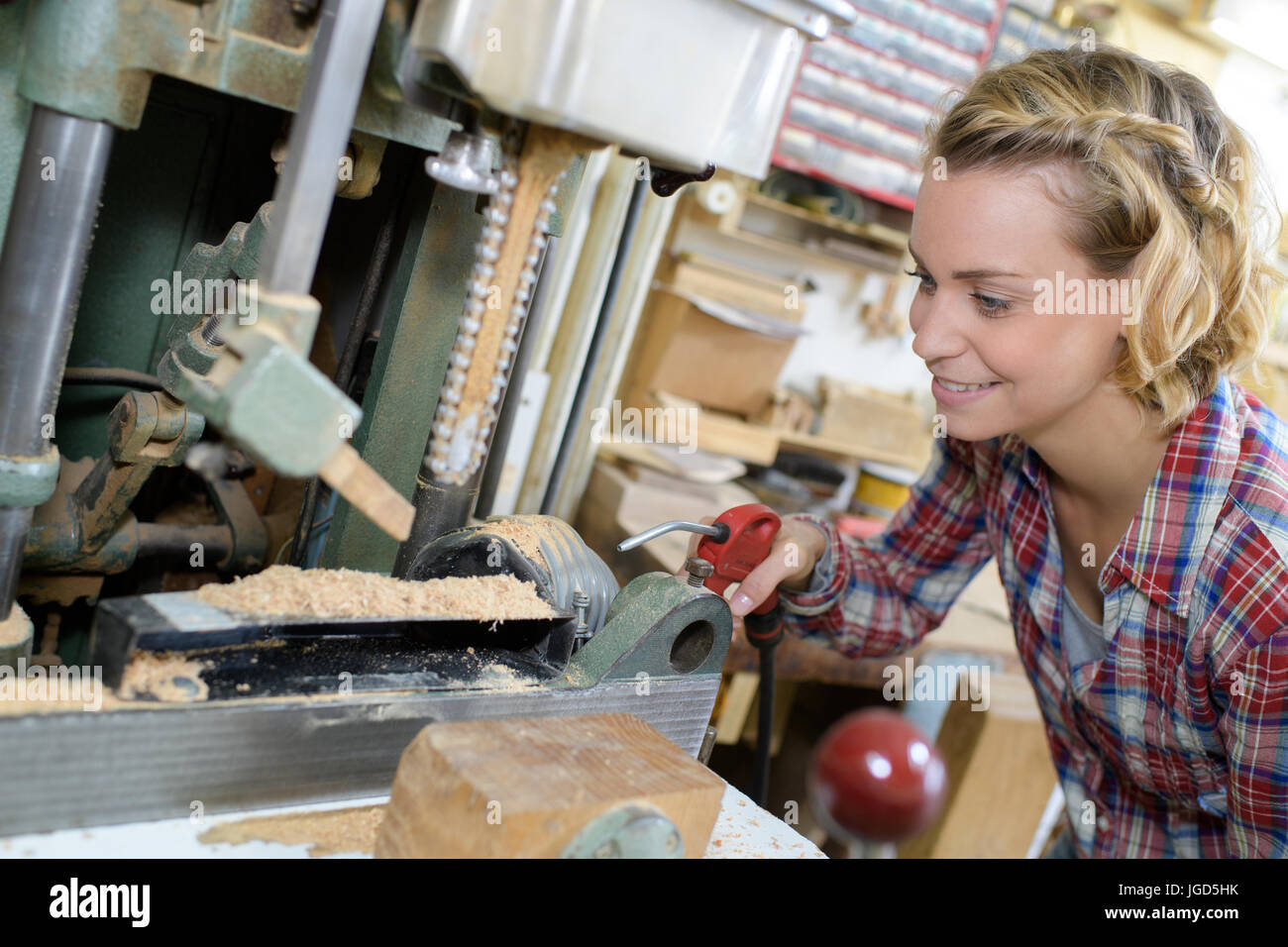 Metalworking machinist hi-res stock photography and images - Alamy