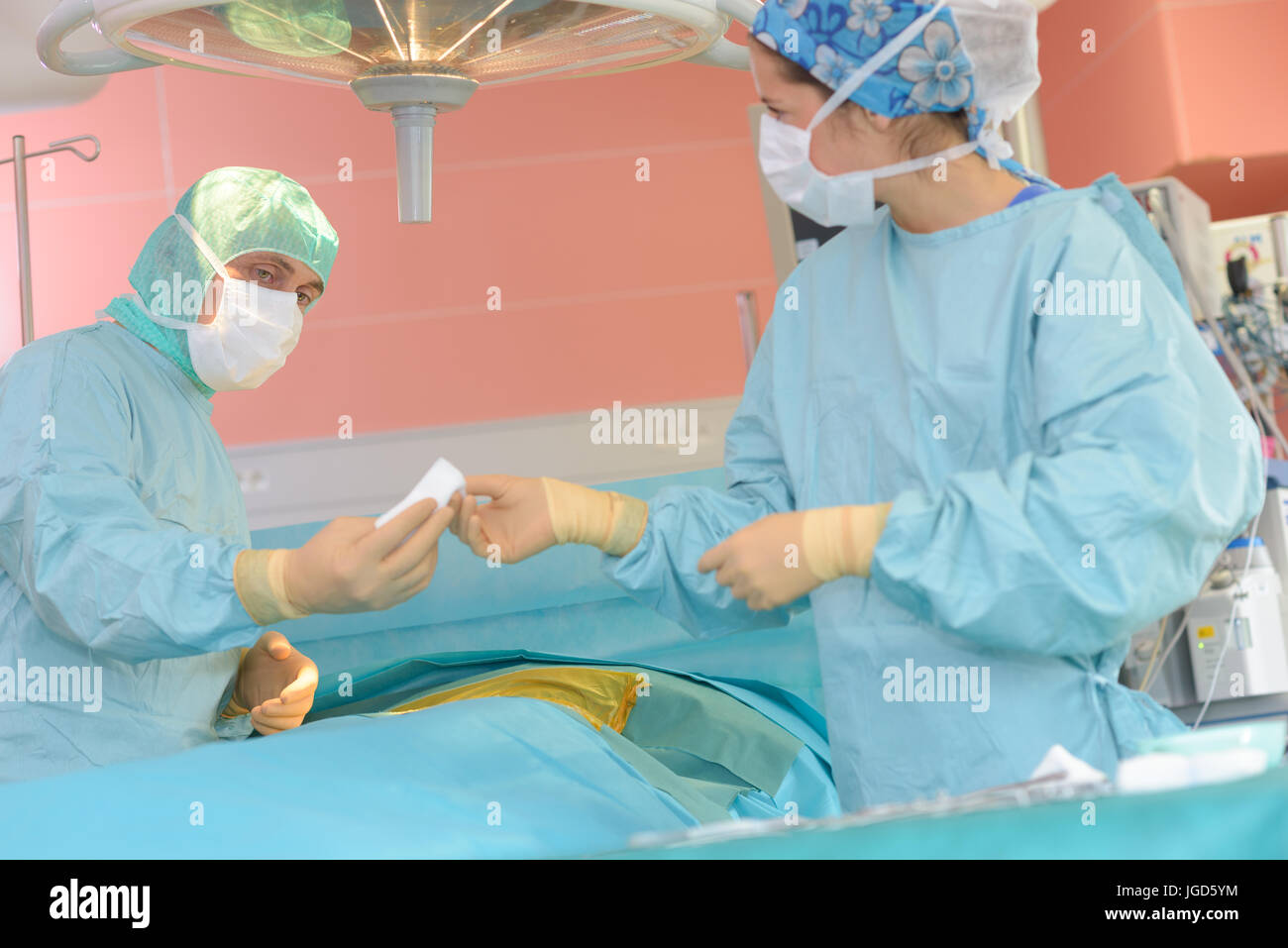 young surgery team in the operating room Stock Photo - Alamy