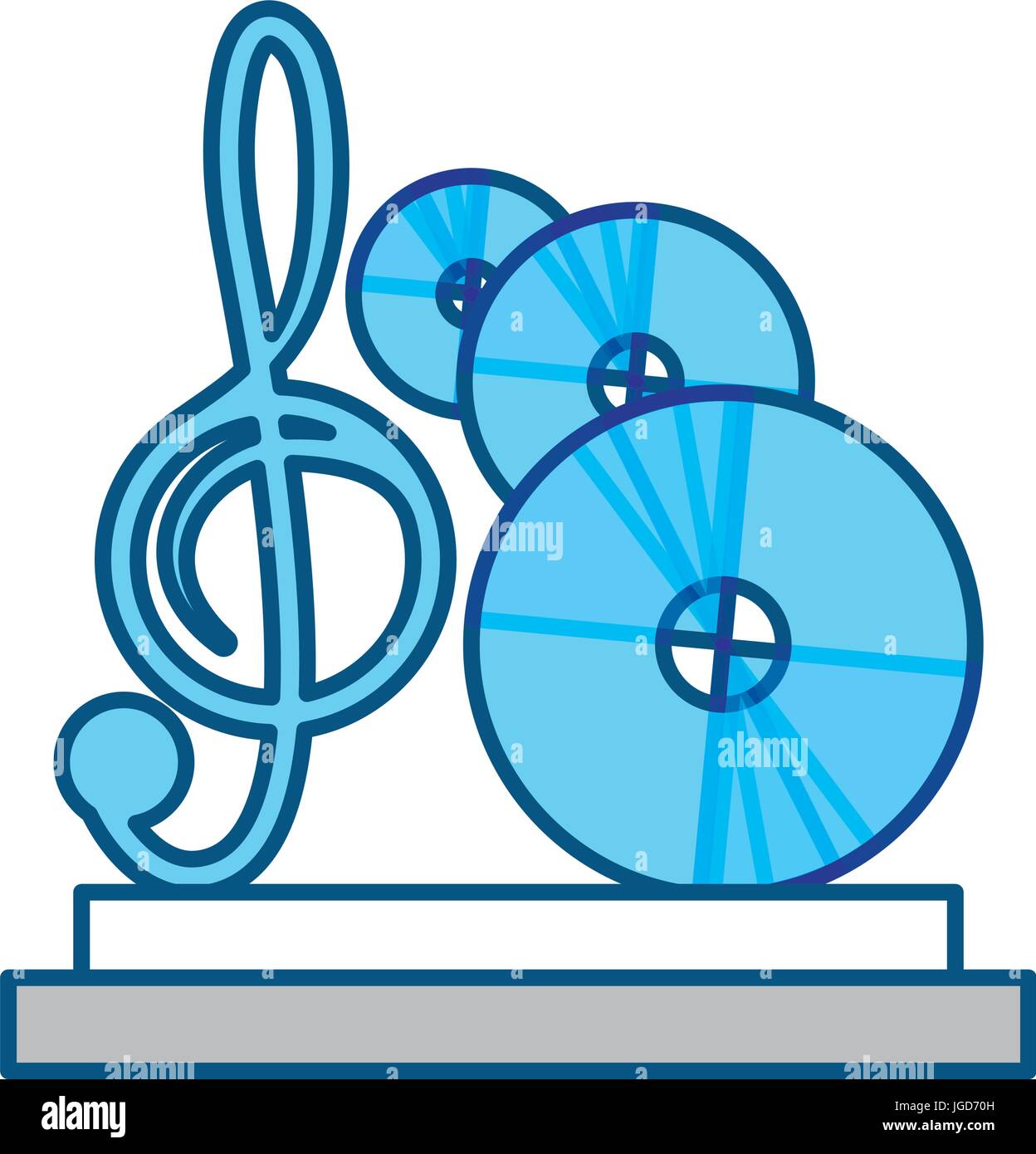 Music trophy award icon vector illustration graphic design Stock Vector ...