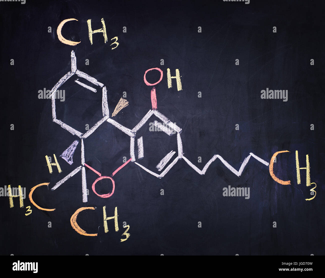 Tetrahydro cannabinol hi-res stock photography and images - Alamy