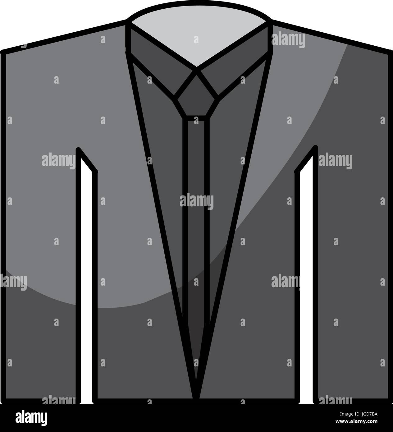 Man black suit cigar Stock Vector Images - Alamy