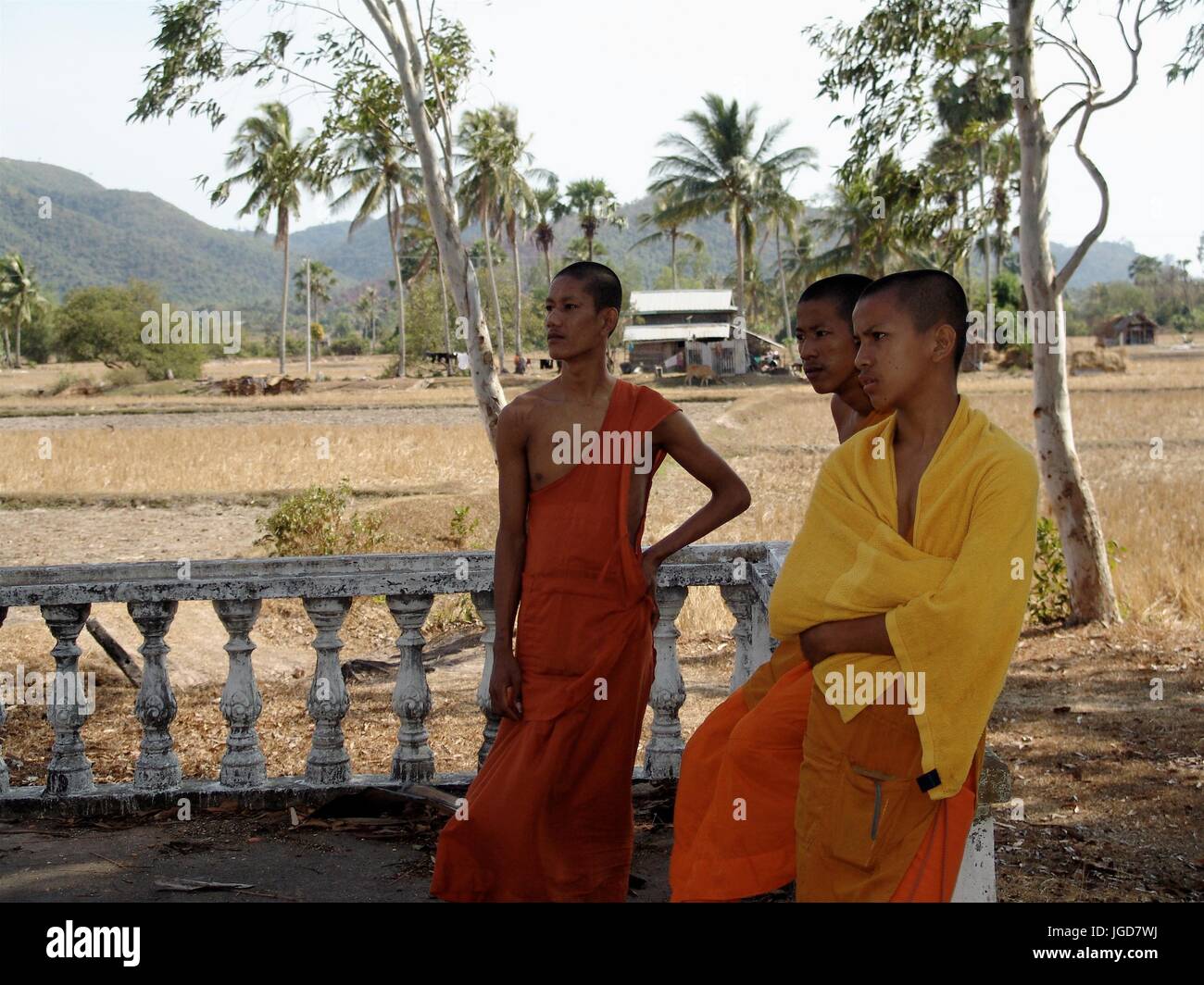 Theravada Buddhist Monastery Kampot Cambodia Stock Photo - Alamy