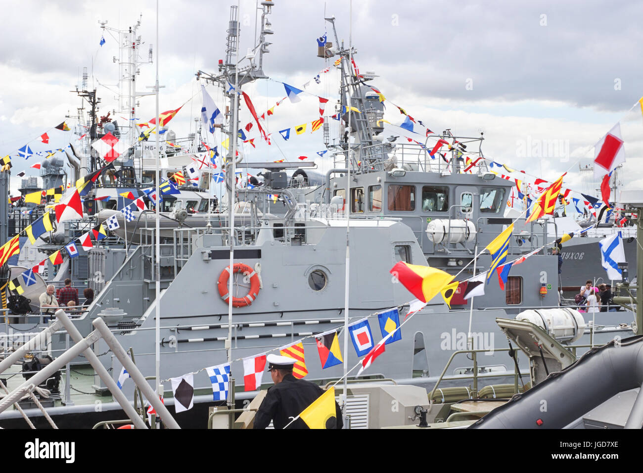 IMDS-2017.International Maritime Defense Show. Warships review in St ...
