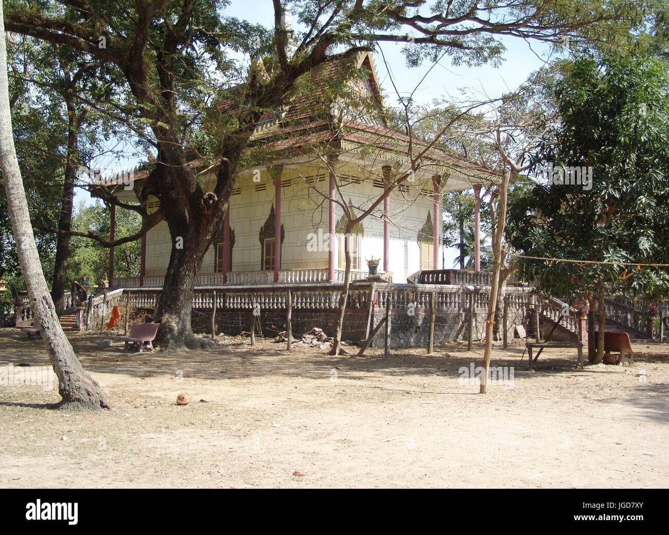 Theravada Buddhist Monastery Kampot Cambodia Stock Photo - Alamy