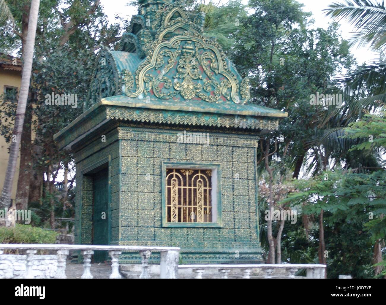 Stupa Theravada Buddhist Monastery Kampot Cambodia Stock Photo - Alamy