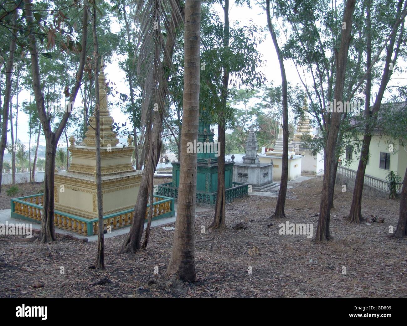 Theravada Buddhist Monastery Kampot Cambodia Stock Photo - Alamy