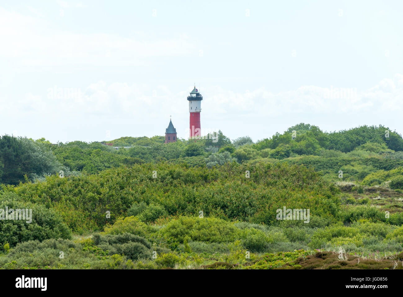 New lighthouse of wangerooge hi-res stock photography and images - Alamy