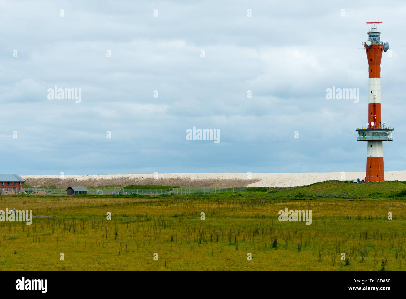 New lighthouse on the island wangerooge hi-res stock photography and ...