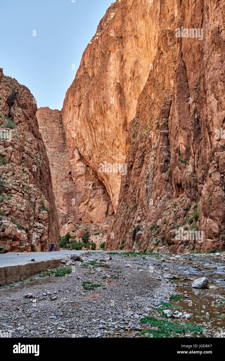 Todra-Schlucht, Tinghir, Marokko, Afrika |Todgha Gorge, Tinghir ...