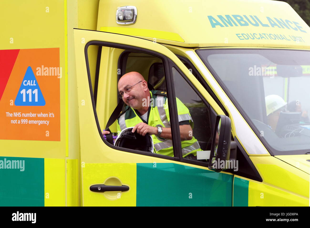 Nhs ambulance driver hi-res stock photography and images - Alamy