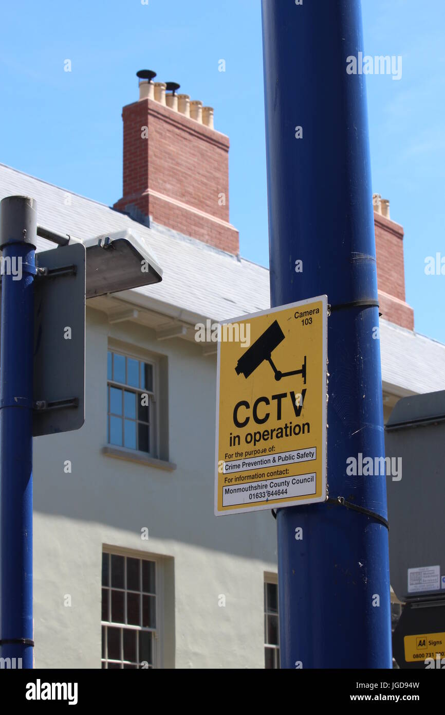 Cctv signage hi-res stock photography and images - Alamy