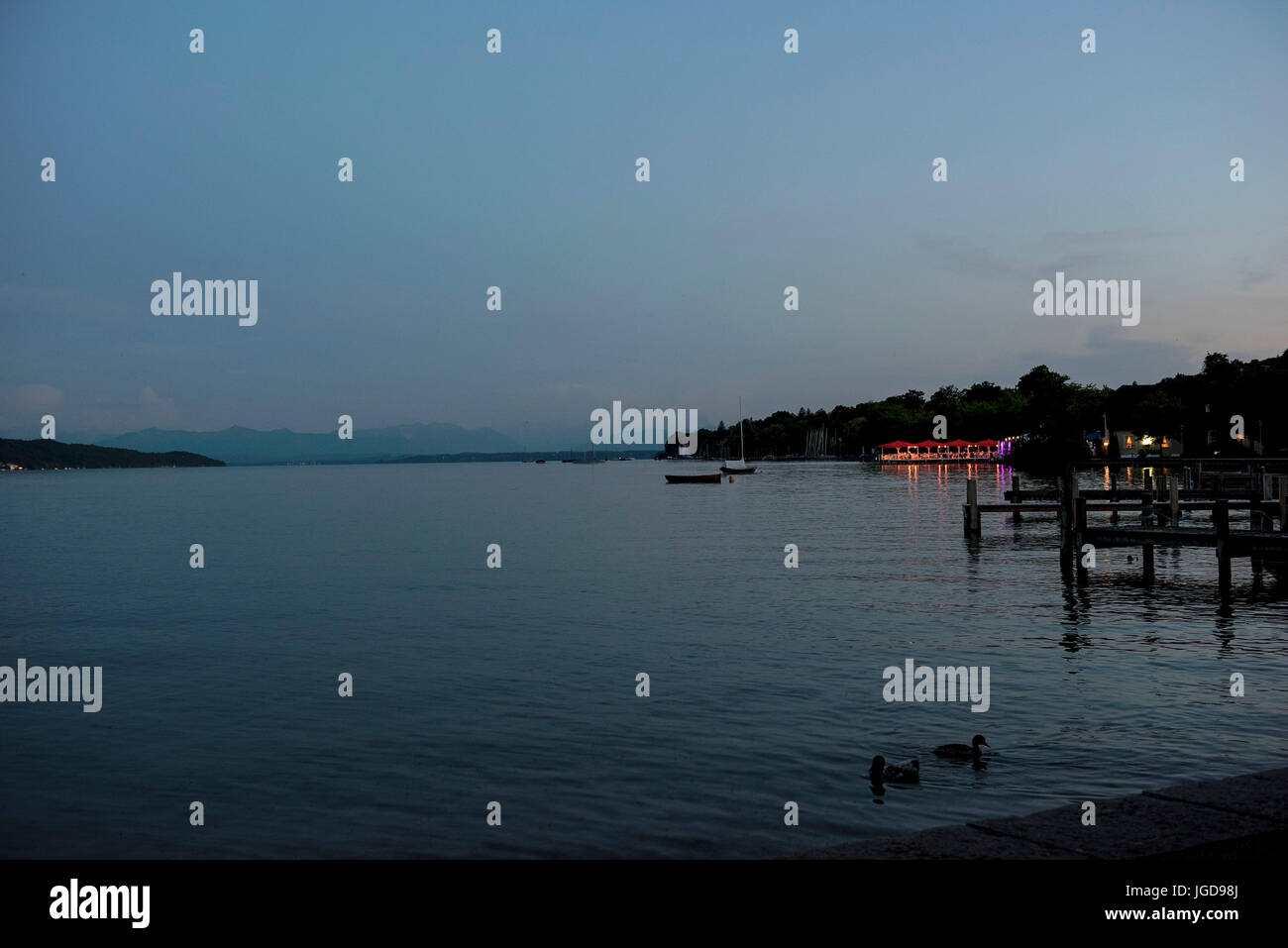 Starnberger See, Starnberg, Bavaria, Germany Stock Photo - Alamy