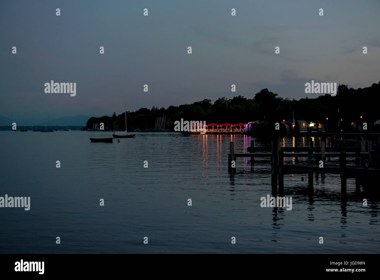 Starnberger See, Starnberg, Bavaria, Germany Stock Photo - Alamy
