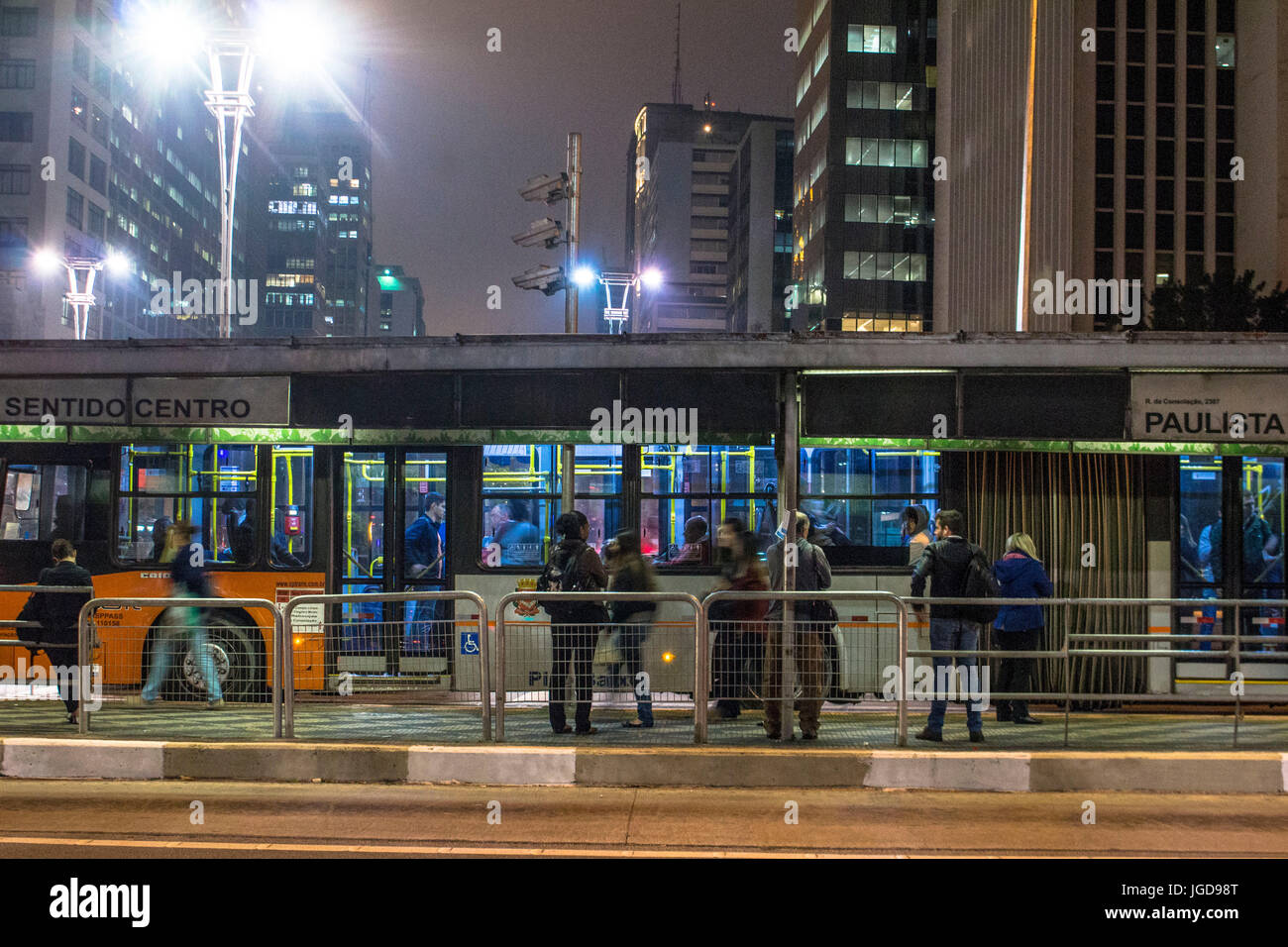 Dark bus stop men hi-res stock photography and images - Alamy