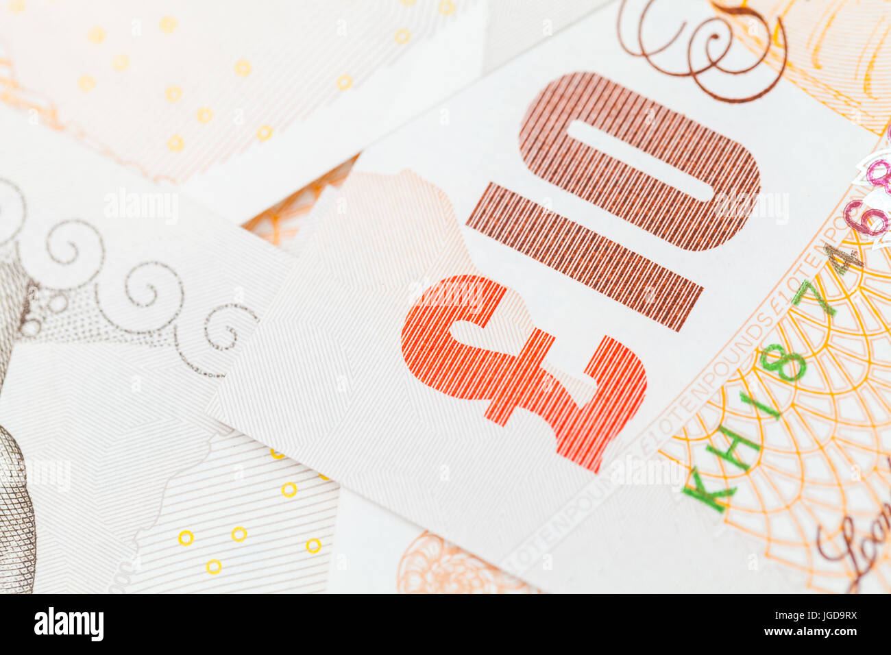 Queen bank note hi-res stock photography and images - Alamy
