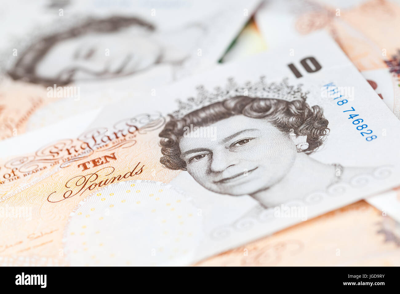 Queen elizabeth on banknote hi-res stock photography and images - Alamy