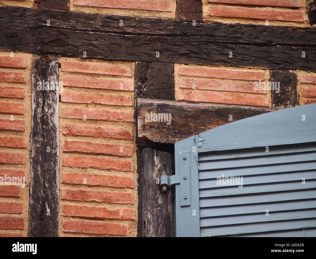 Traditional French windows Stock Photo - Alamy