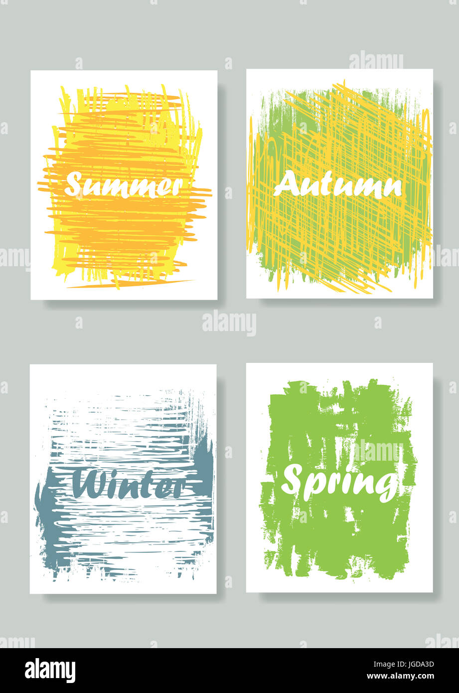 Abstract image of the seasons Stock Photo - Alamy
