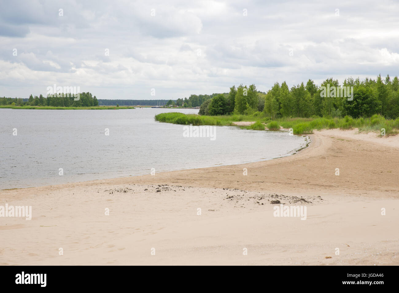 River lielupe in Latvia. 2017 Stock Photo - Alamy
