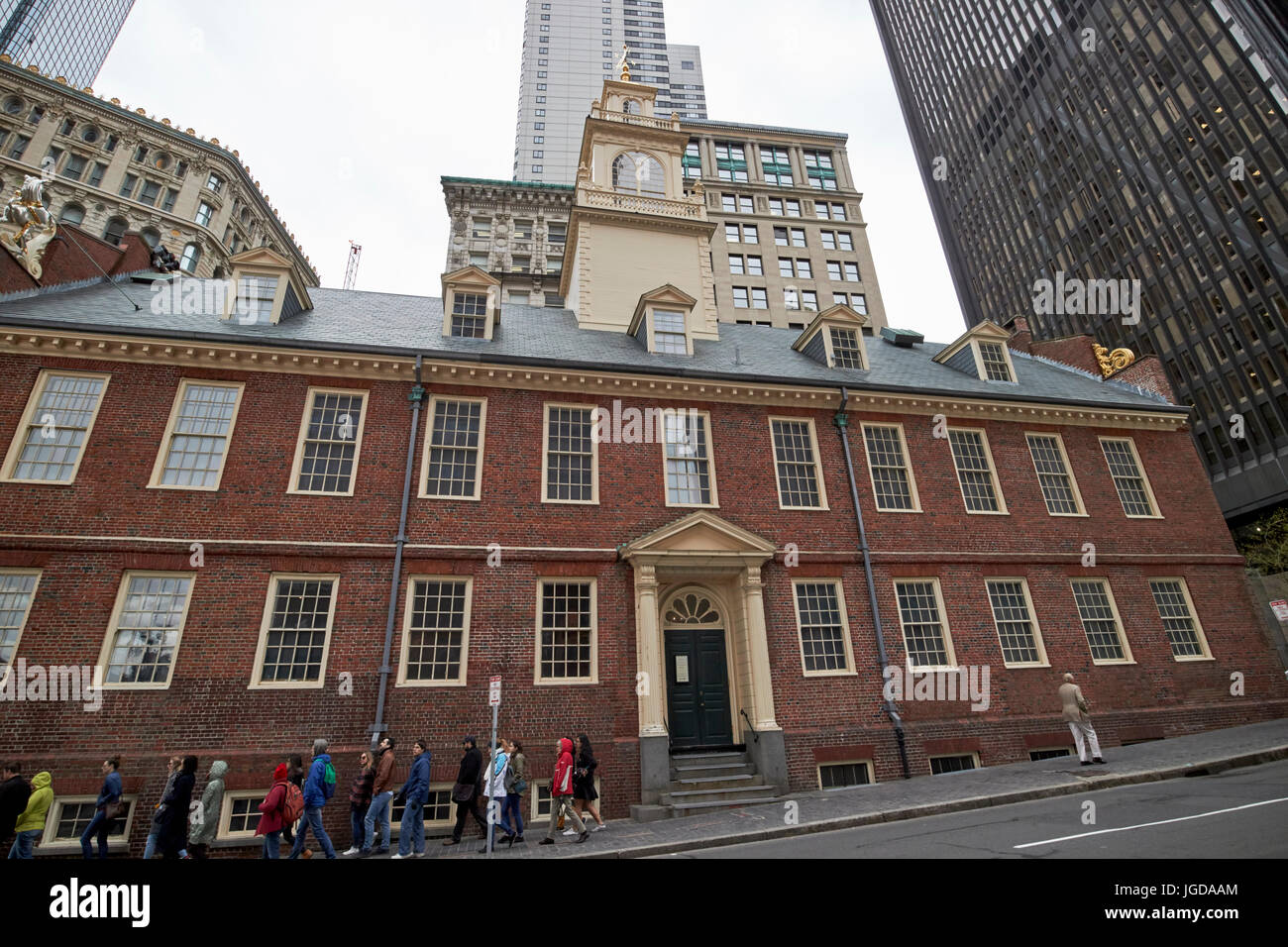 old state house building Boston USA Stock Photo - Alamy