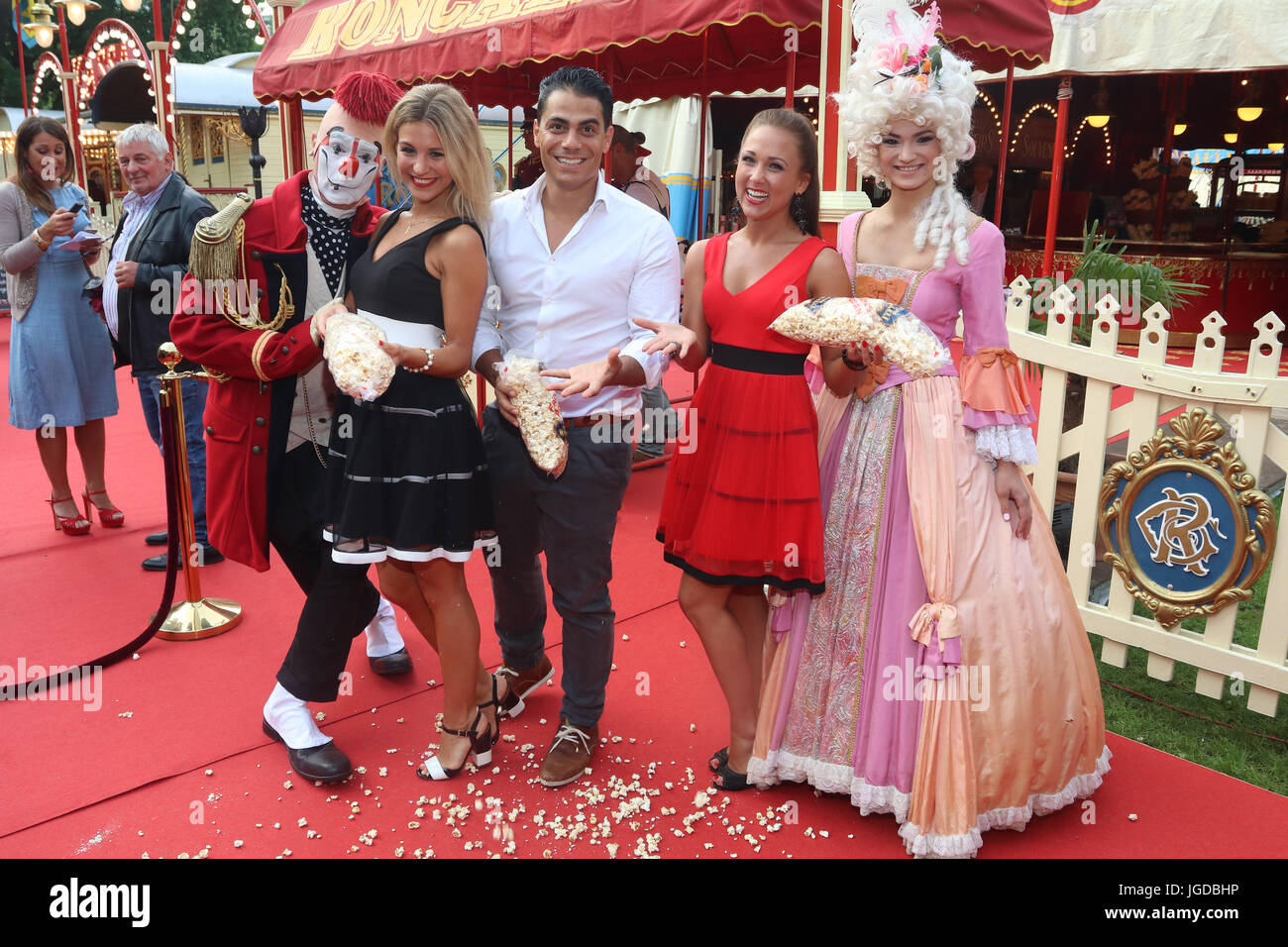 Roncalli Circus Premiere in Hamburg Featuring: Hot Banditoz, Danika ...