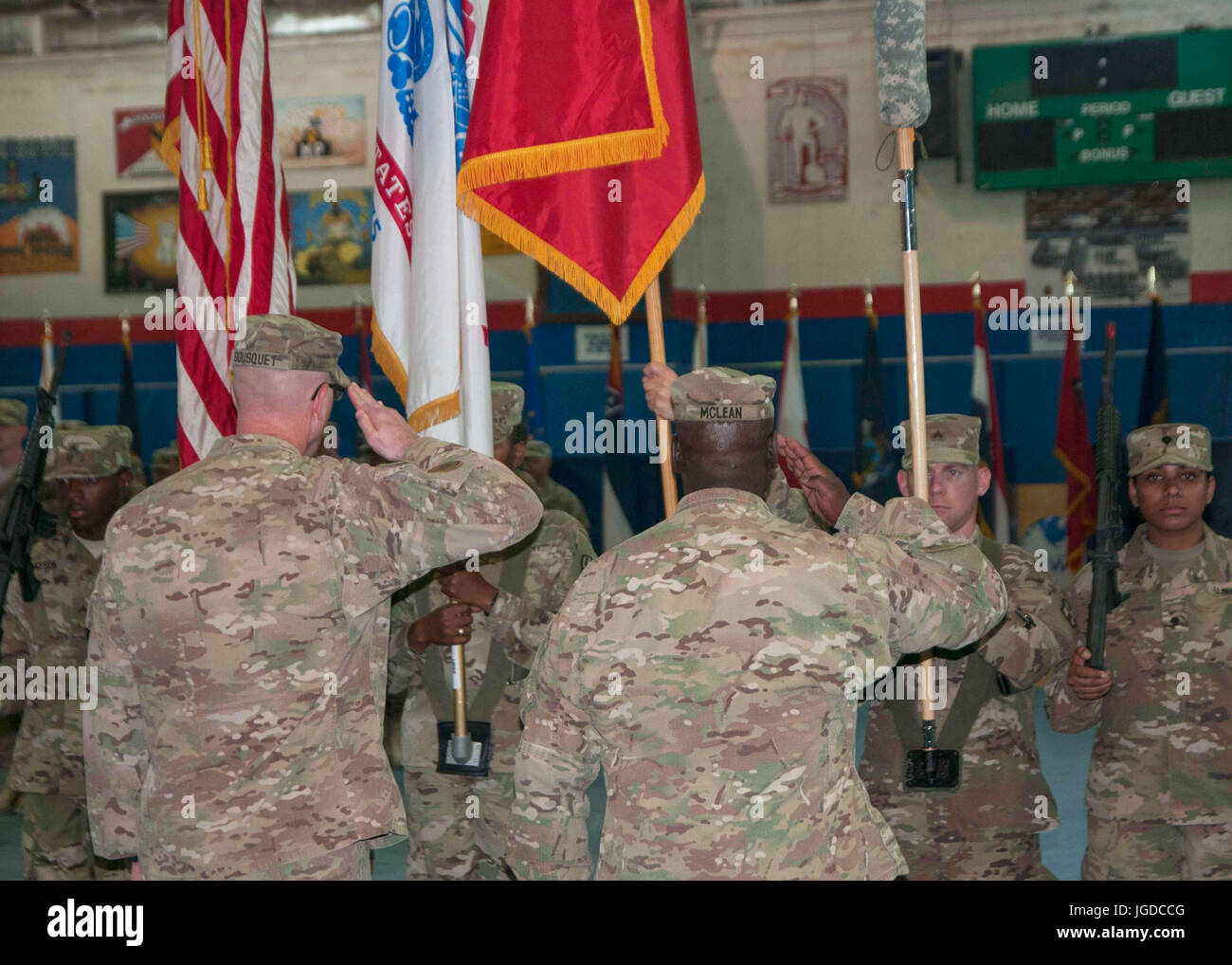 Commander of the 369th sustainment brigade hi-res stock photography and ...