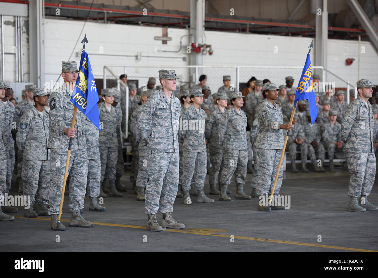 Airmen assigned to the 39th Air Base Wing participate in the 39th ABW ...