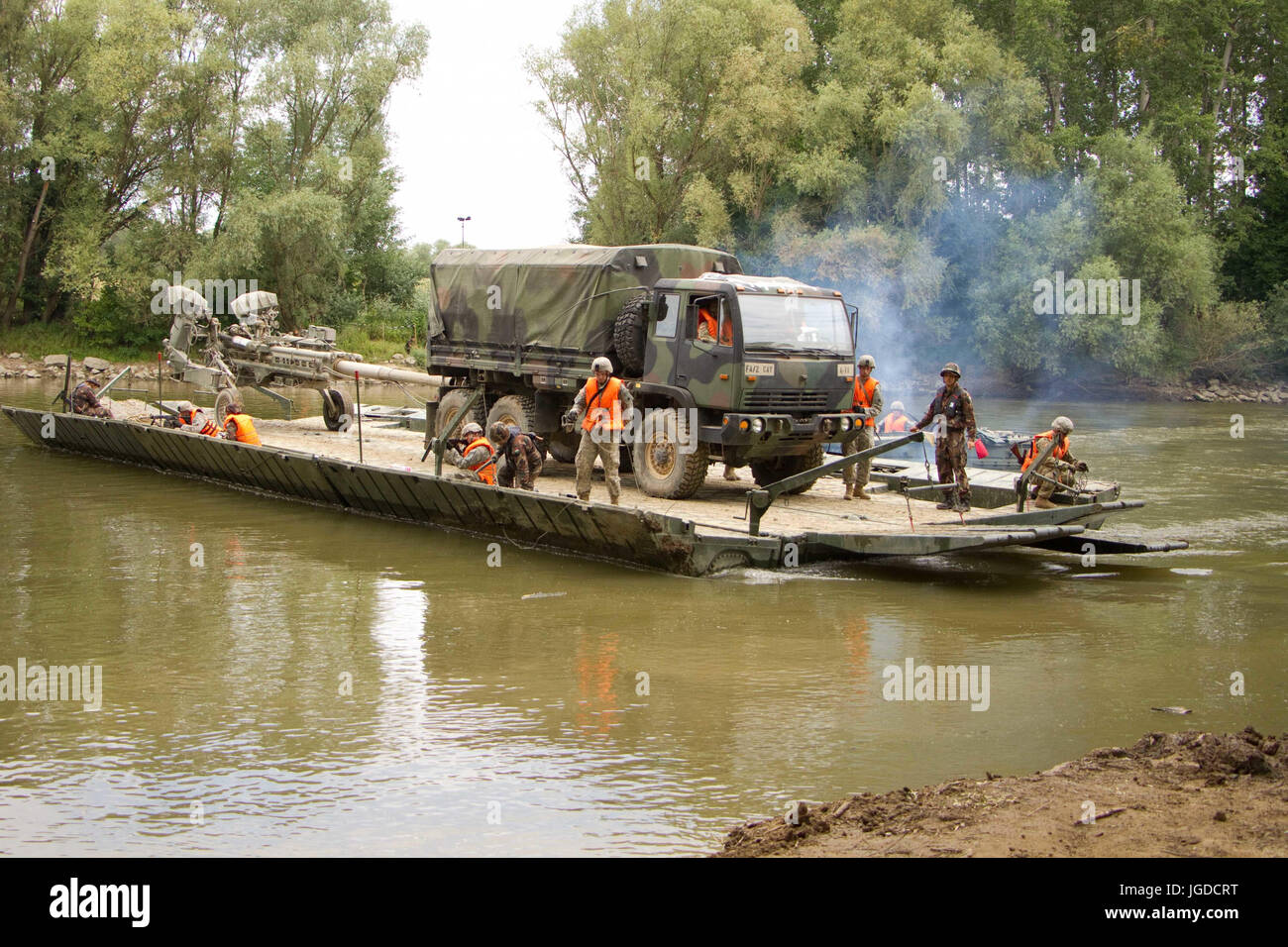 Field artillery squadron soldiers hi-res stock photography and images ...