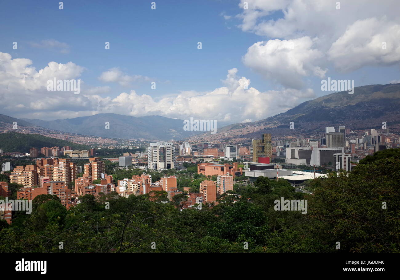 Medellin skyline, Colombia Stock Photo - Alamy