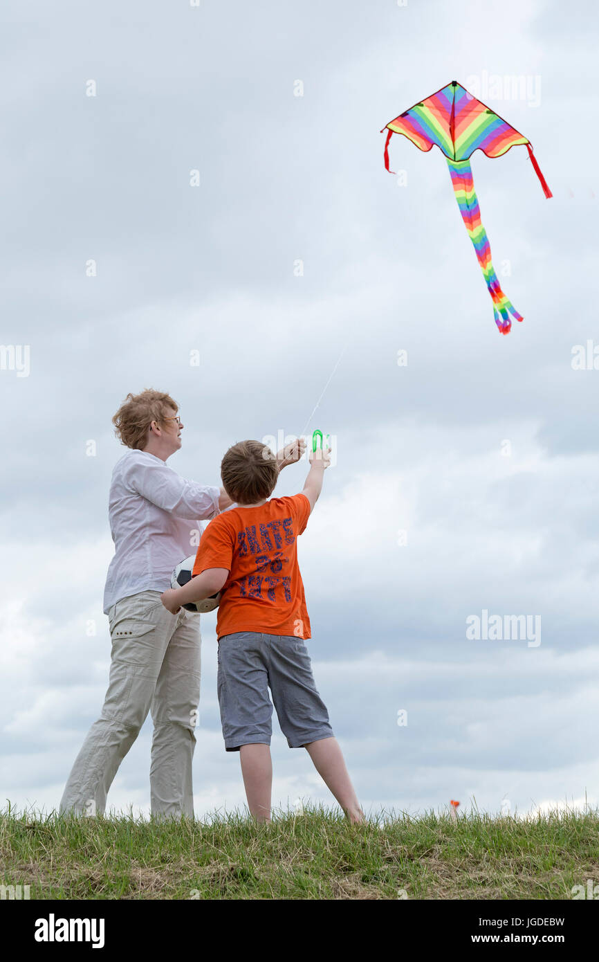 Son mother hi-res stock photography and images - Alamy