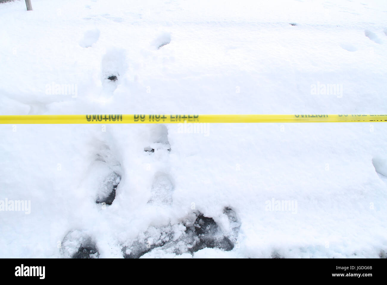 Snow print, Times Square, New York, United States Stock Photo - Alamy
