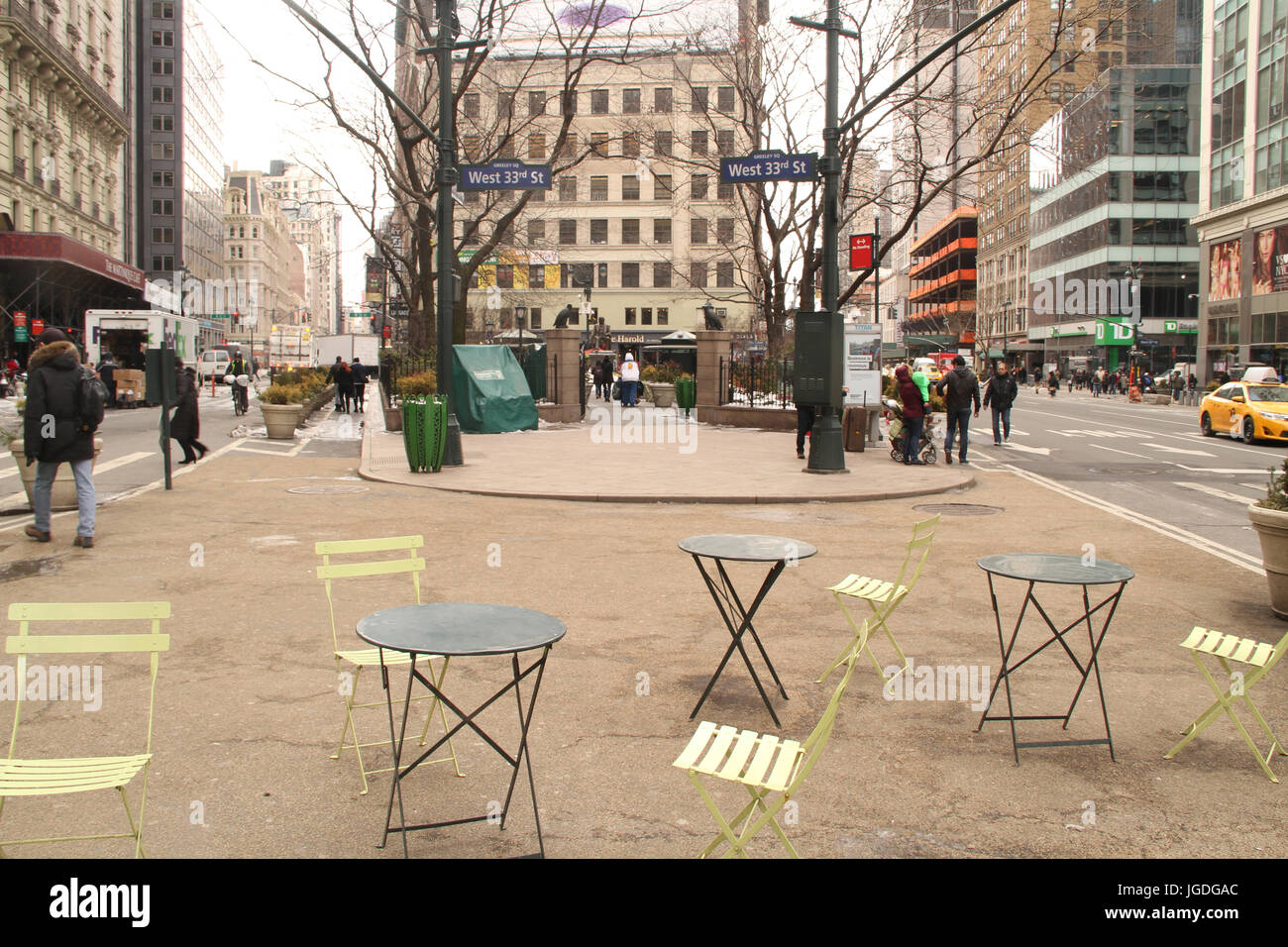 Sixth avenue, Times Square, New York, United States Stock Photo - Alamy
