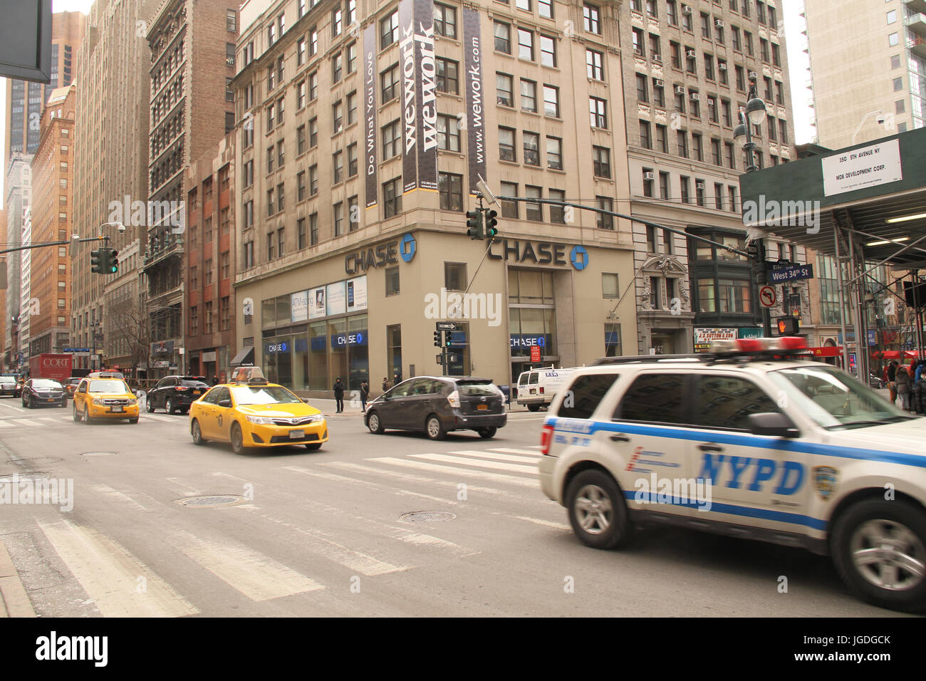 34th street,Times Square, New York, United States Stock Photo - Alamy