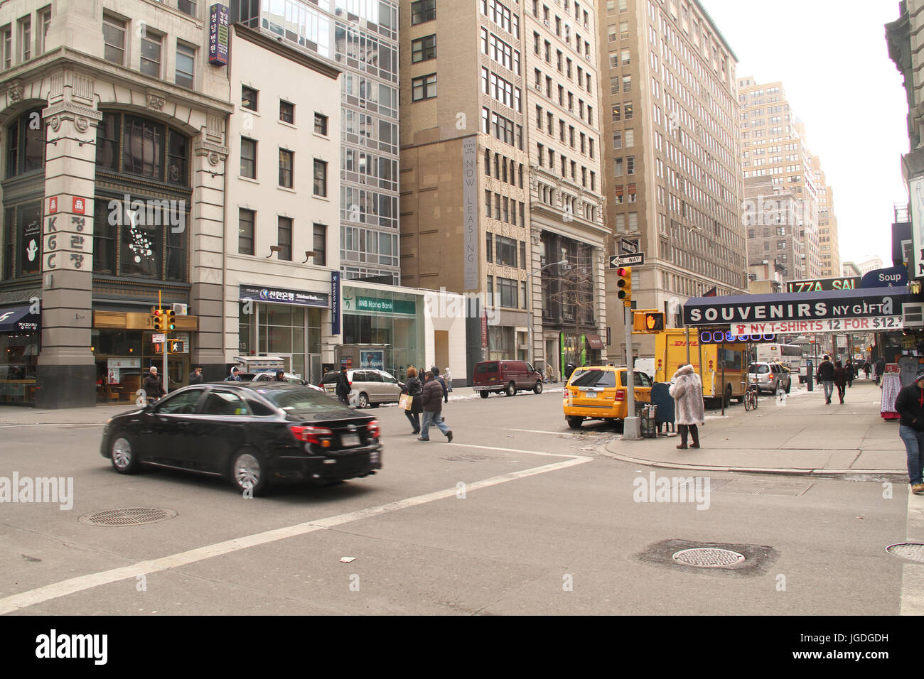 Fifth avenue, Times Square, New York, United States Stock Photo - Alamy