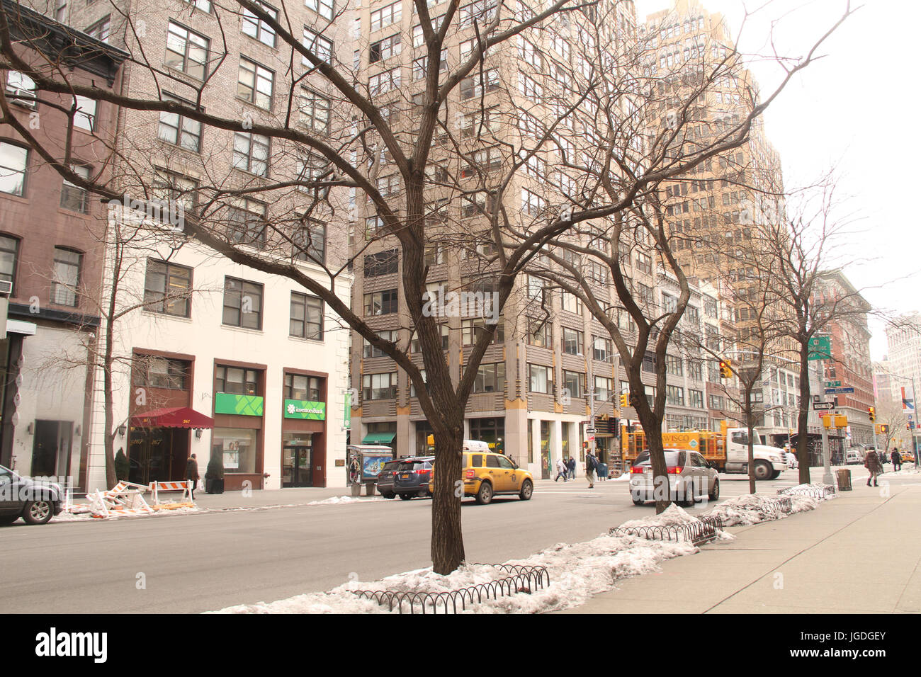 Fifth avenue, Times Square, New York, United States Stock Photo - Alamy