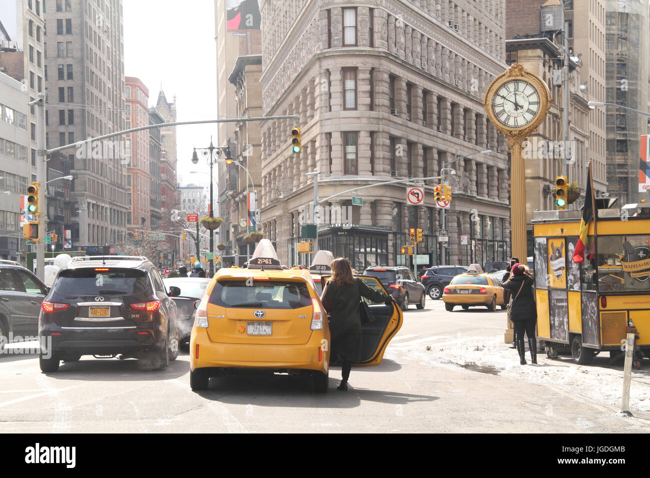 Fifth avenue, Times Square, New York, United States Stock Photo - Alamy