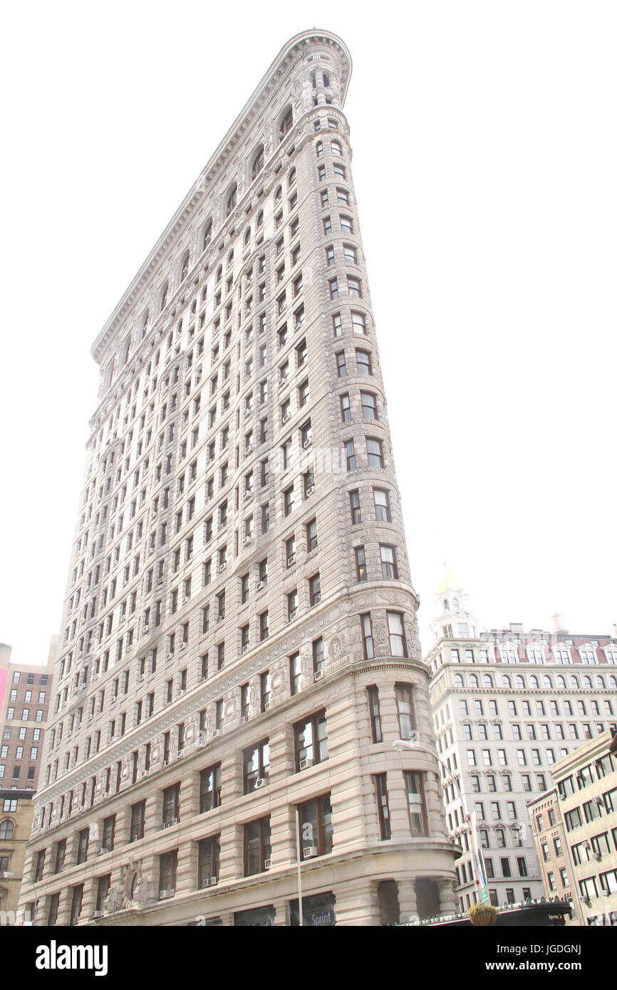 Flatiron Building, Fifth avenue, Times Square, New York, United States ...