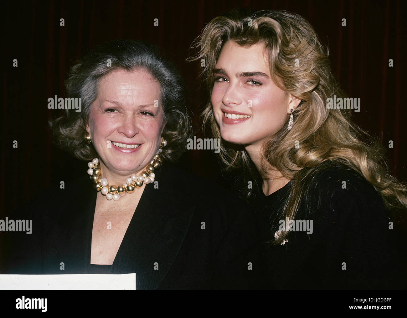 Brooke shields and family hi-res stock photography and images - Alamy